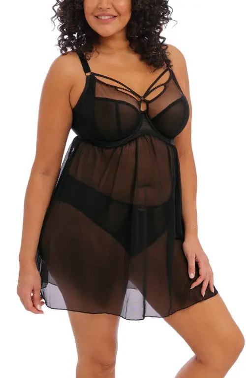 Elomi Sachi Full Figure Underwire Babydoll