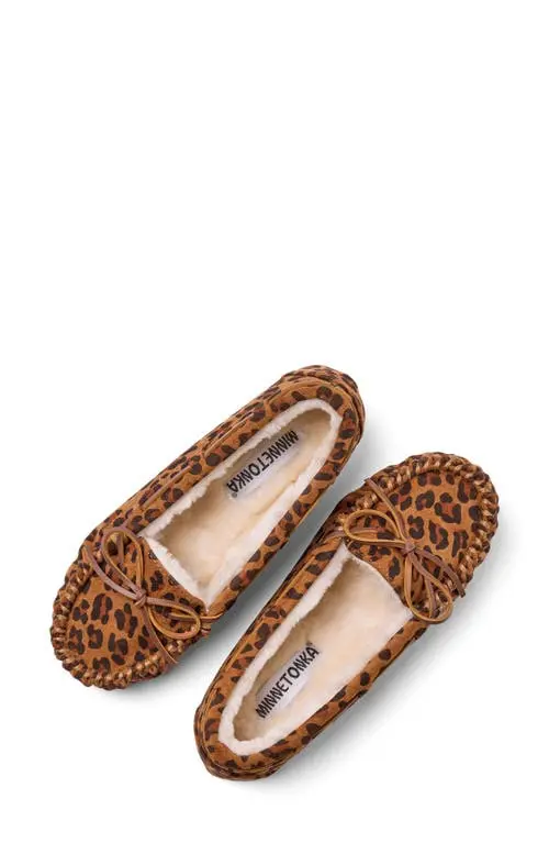 Minnetonka Cally Slipper - Cinnamon Animal