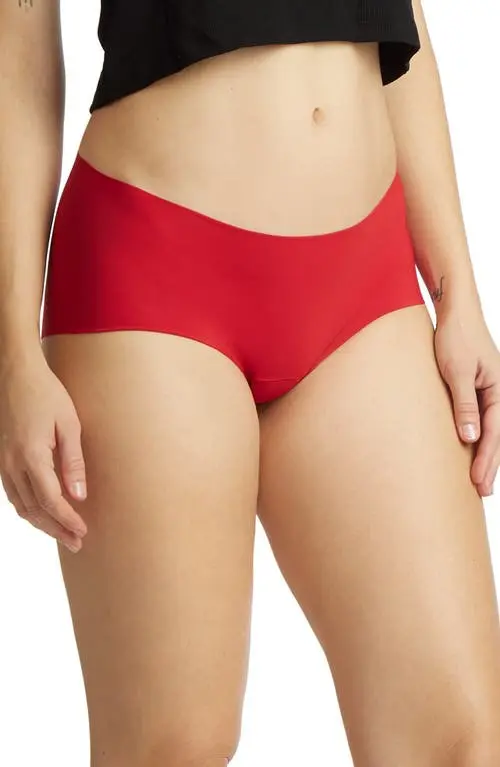 Hanky Panky Breathe Boyshorts - Cherryade Red
