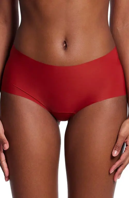 Hanky Panky Breathe Boyshorts - Sundried Tomato Red
