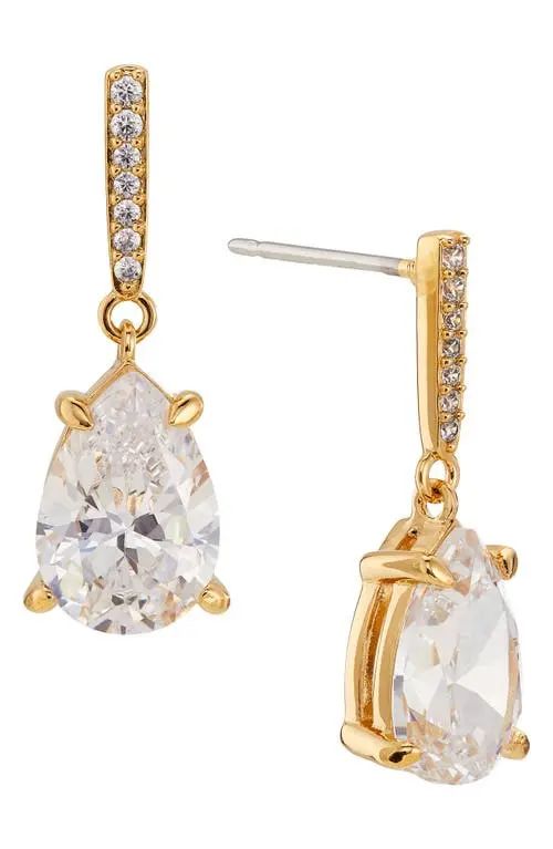 Nadri Colette Drop Earrings - Gold