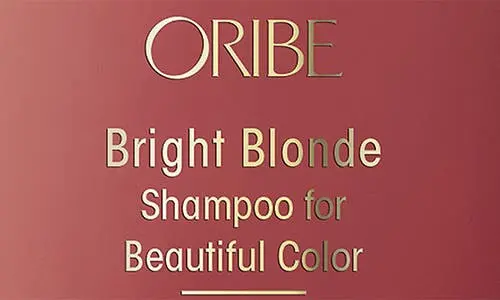Oribe Bright Blonde Purple Shampoo For Blonde & Silver Hair - No Color