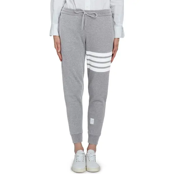 Thom Browne 4-bar Sweatpants - Light Grey
