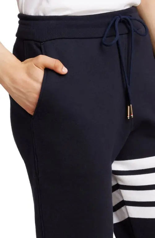 Thom Browne 4-bar Sweatpants - Navy