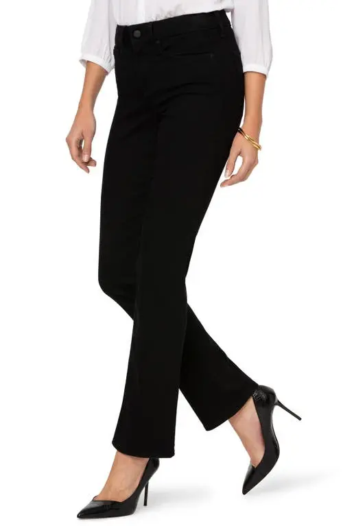 NYDJ Marilyn Straight Leg Jeans - Black