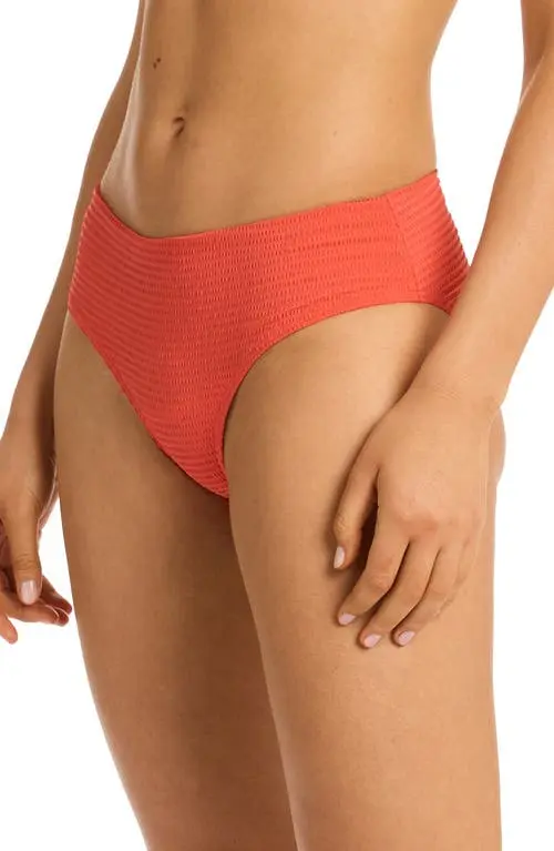 SEA LEVEL Mid Bikini Bottom - Flame