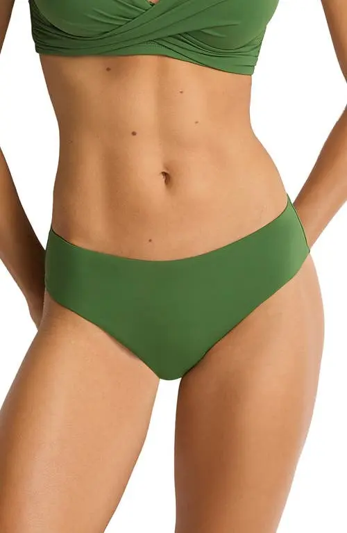 SEA LEVEL Mid Bikini Bottom - Palm