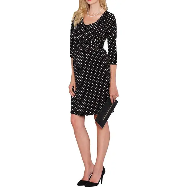 ANGEL MATERNITY Busy Mom Maternity/nursing Dress