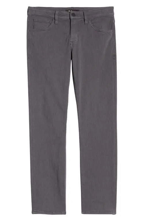 34 Heritage Courage Straight Leg Jeans - Grey Diagonal