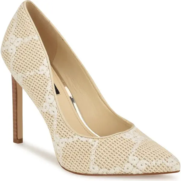 Nine West Tatiana Stiletto Pumps - Medium Natural