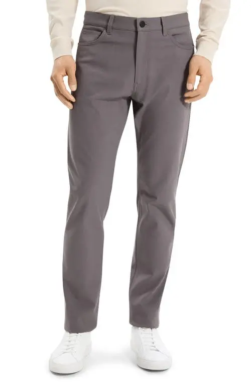 Theory Raffi Twill Straight Leg Pants - Carbon - Bax