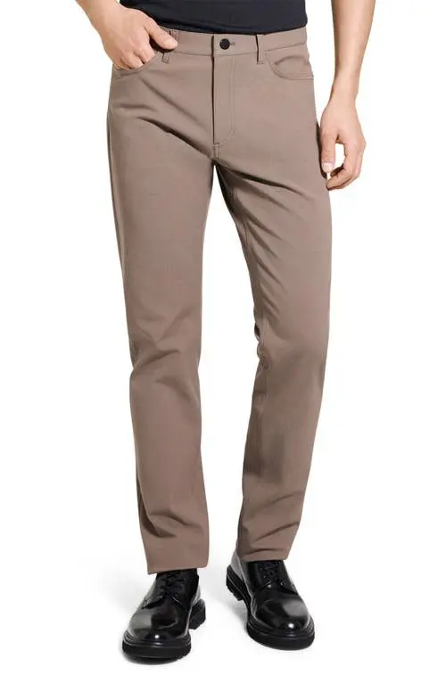 Theory Raffi Twill Straight Leg Pants - Morel - 2my