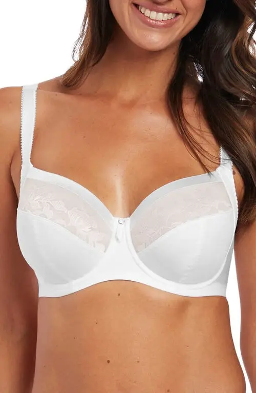 Fantasie Illusion Underwire Side Support Bra - White