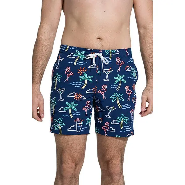 CHUBBIES Tropicadas 7-inch Swim Trunks - Navy