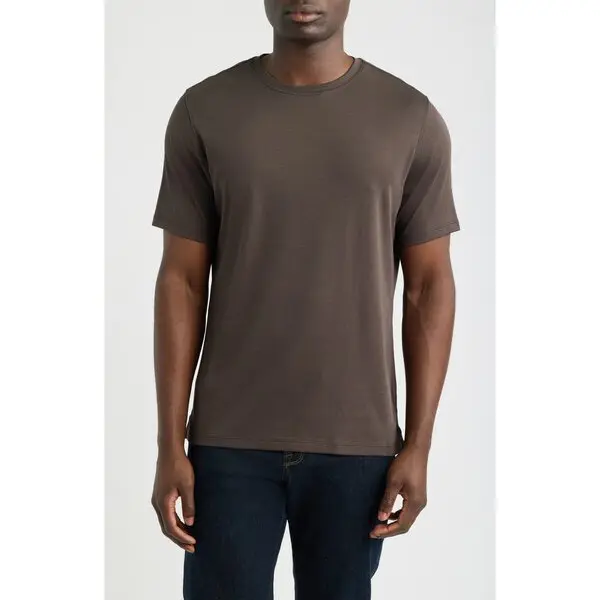 Robert Barakett Georgia Pima Cotton T-shirt - Espresso