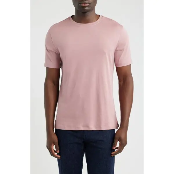 Robert Barakett Georgia Pima Cotton T-shirt - Raspberry Truffle