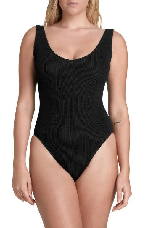 Bond Eye Bound The Mara One-piece Swimsuit - Black Eco