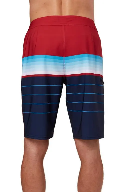 O'Neill Hyperfreak Heist Stripe Board Shorts