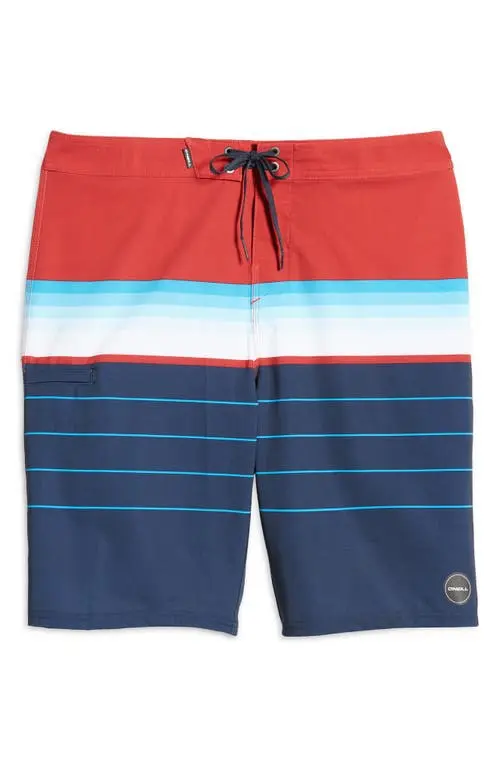O'Neill Hyperfreak Heist Stripe Board Shorts