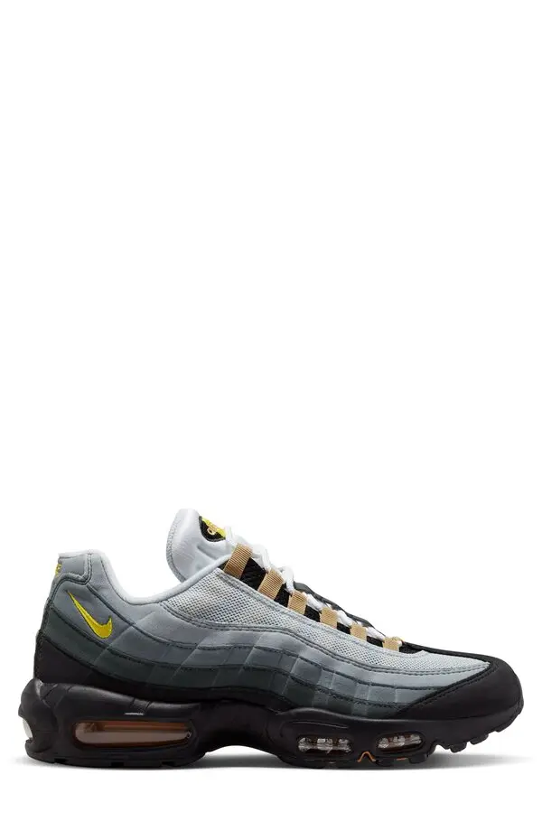 Nike Air Max 95 Sneakers - White/ Yellow Strike/ Grey