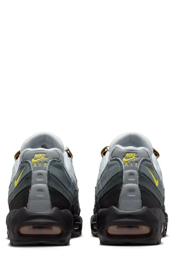 Nike Air Max 95 Sneakers - White/ Yellow Strike/ Grey