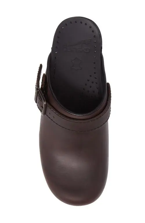 Dansko Ingrid Clog - Antique Brown Leather