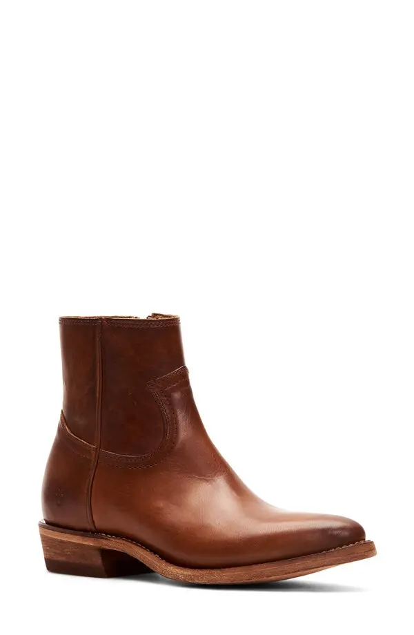 Frye Billy Bootie - Caramel Leather