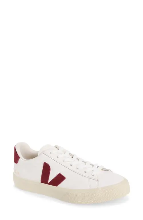 VEJA Campo Sneaker - White Grenat