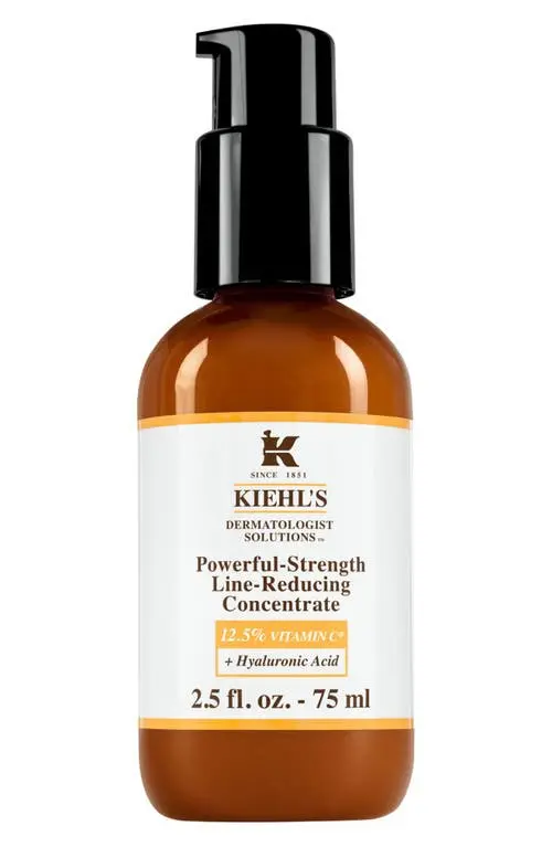 KIEHL'S SINCE 1851 Powerful-strength Line-reducing Concentrate Serum $140 Value - No Color