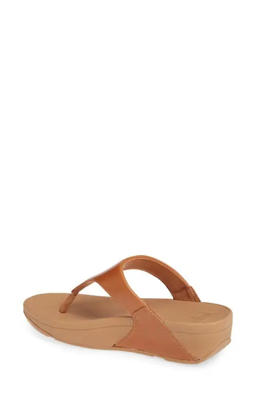 Fitflop Lulu Flip-flop - Light Tan Leather