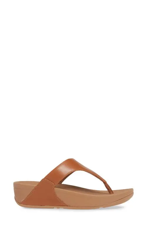 Fitflop Lulu Flip-flop - Light Tan Leather