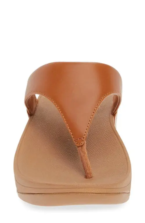 Fitflop Lulu Flip-flop - Light Tan Leather