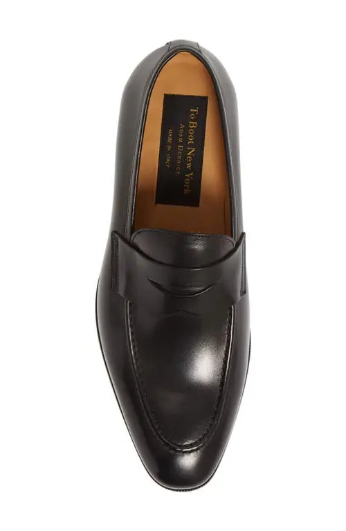 To Boot New York Tesoro Penny Loafer - Black
