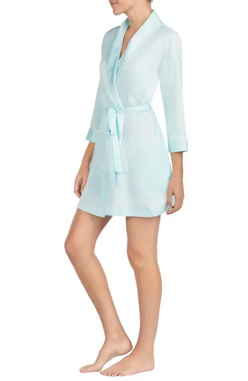 Kate Spade New York Happily Ever After Charmeuse Short Robe - Air