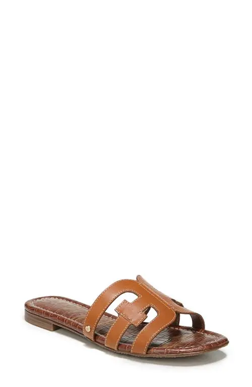 Sam Edelman Bay Cutout Slide Sandal - Saddle Se