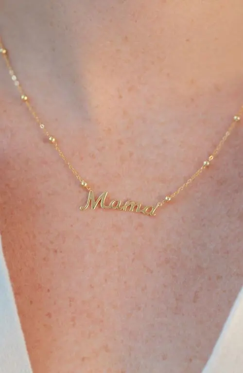 Argento Vivo Mama Pendant Necklace