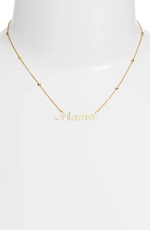 Argento Vivo Mama Pendant Necklace