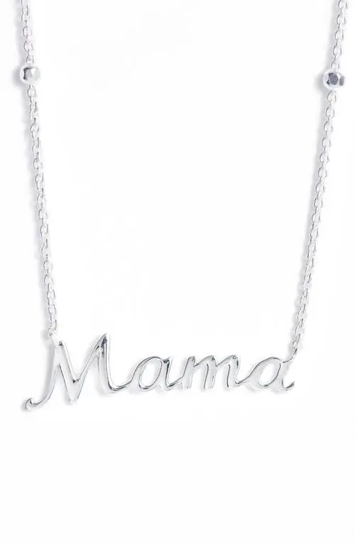 Argento Vivo Mama Pendant Necklace