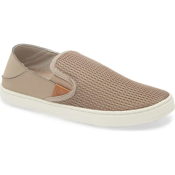Olukai Pehuea Slip-on Sneaker - Taupe Grey/taupe Grey