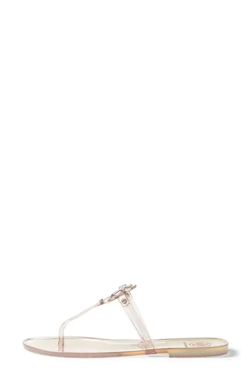 Tory Burch Mini Miller Jelly Thong Sandal - Grey