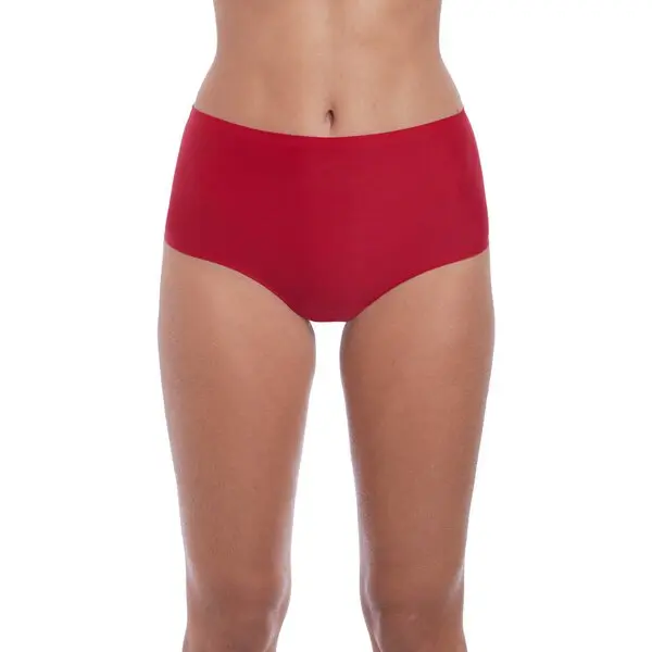 Fantasie Smoothease Invisible Stretch Full Briefs - Red