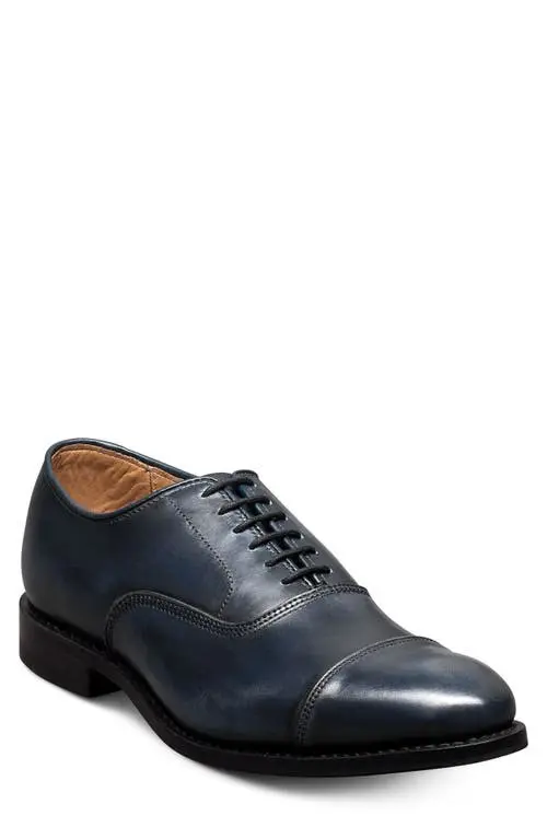 Allen Edmonds Park Avenue Cap Toe Oxford - Navy Burnish