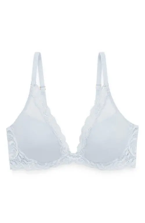 Natori Feathers Plunge T-shirt Basics Bra - Frosted Sky