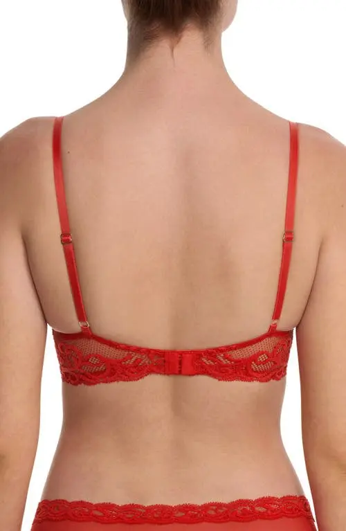 Natori Feathers Plunge T-shirt Basics Bra - Paprika
