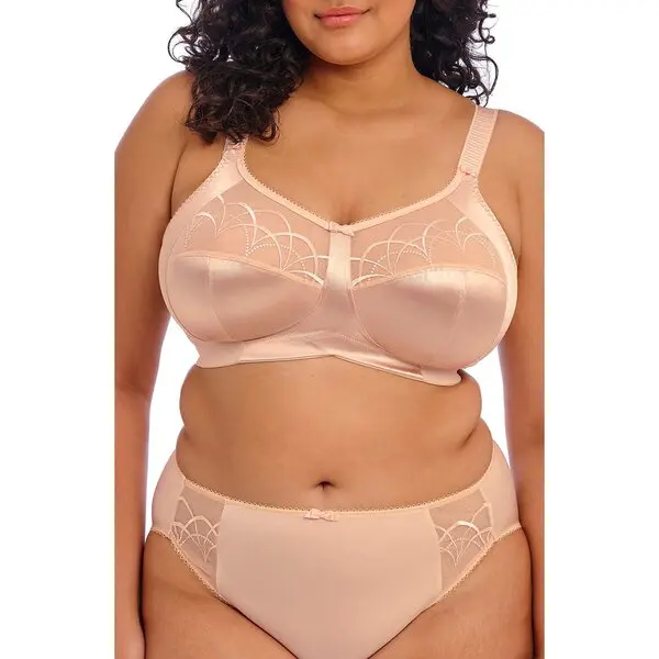 Elomi Cate Full Figure Soft Cup Bra - Latte