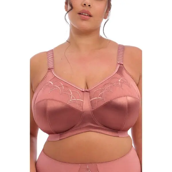 Elomi Cate Full Figure Soft Cup Bra - Rosewood