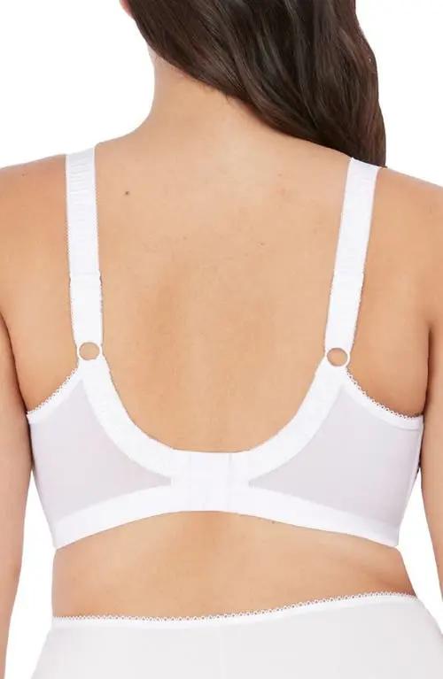 Elomi Cate Full Figure Soft Cup Bra - White