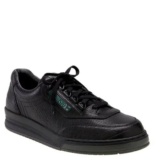 Mephisto Match Walking Shoe - Black Grain