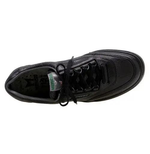 Mephisto Match Walking Shoe - Black Grain