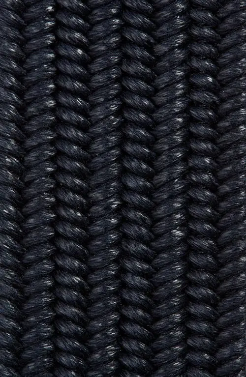 Torino Woven Cotton Belt - Navy